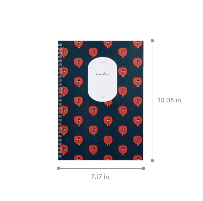 MochiThings: Ghost Pop Spiral Lined Notebook
