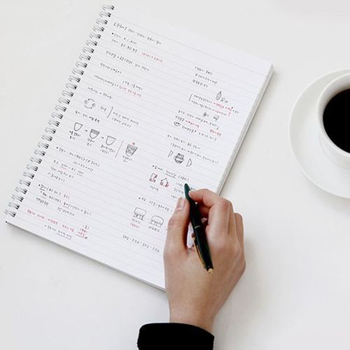 MochiThings: Ghost Pop Spiral Lined Notebook