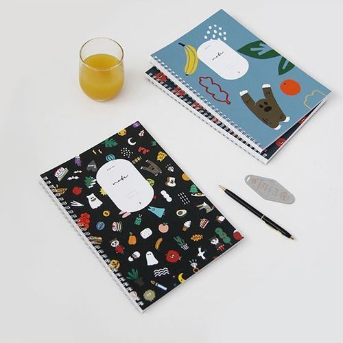 MochiThings: Ghost Pop Spiral Lined Notebook
