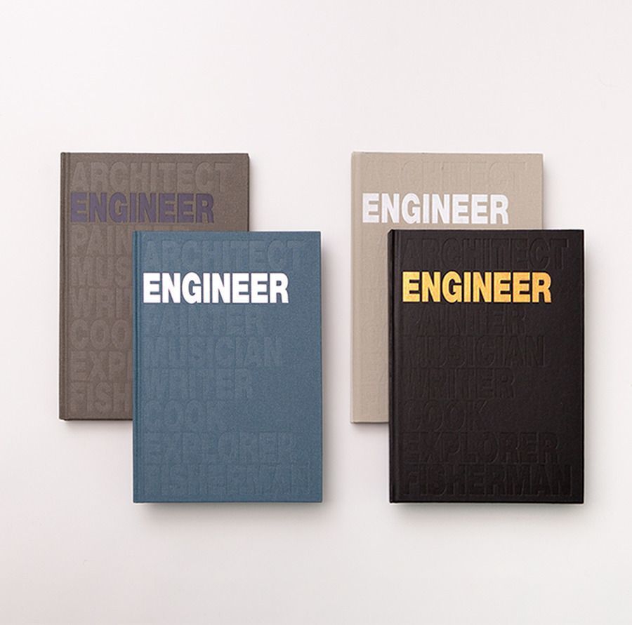 MochiThings: Engineer Hardcover Notebook