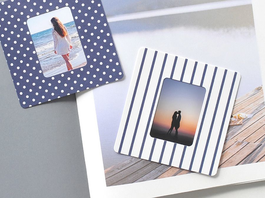 MochiThings: 18pcs Marine Instax Mini Frame Set