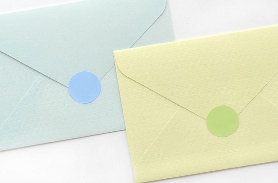 MochiThings: Solid Round Sticker Set