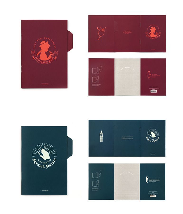MochiThings: Folding Bookmark Notebook