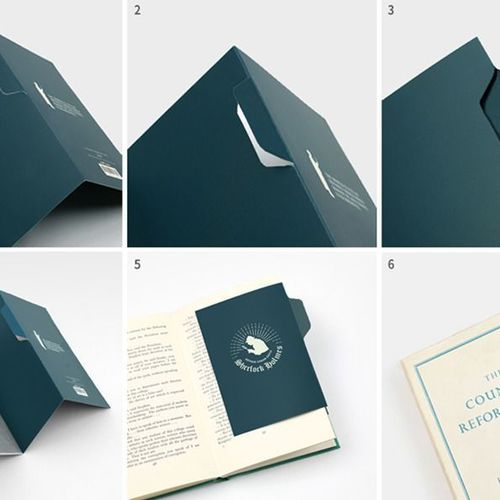 MochiThings: Folding Bookmark Notebook