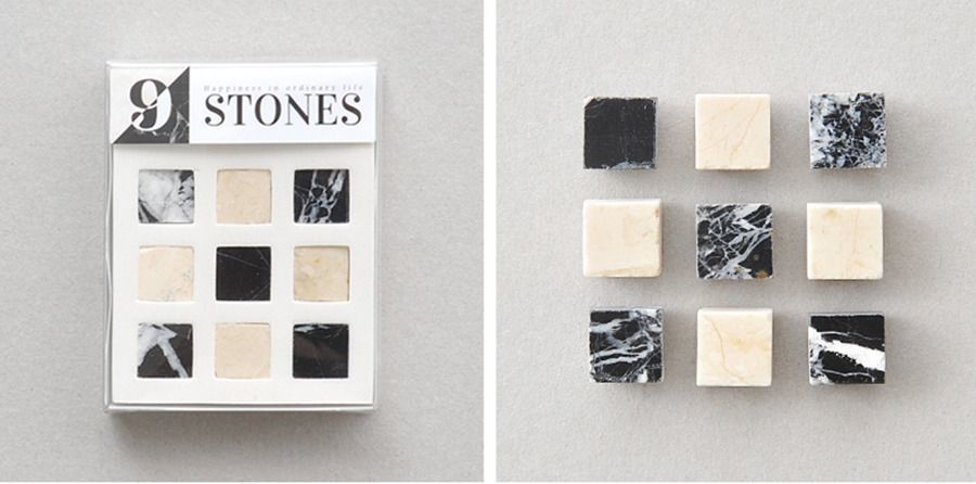 MochiThings: 9pcs Stone Magnet Set