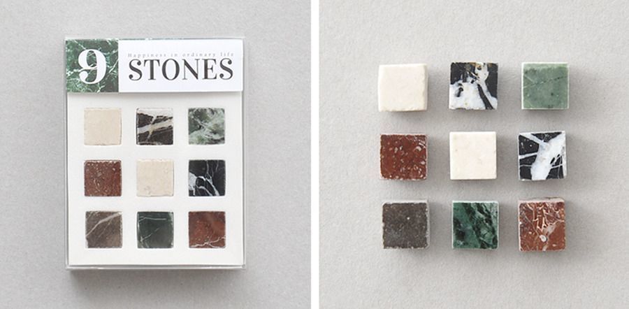 MochiThings: 9pcs Stone Magnet Set