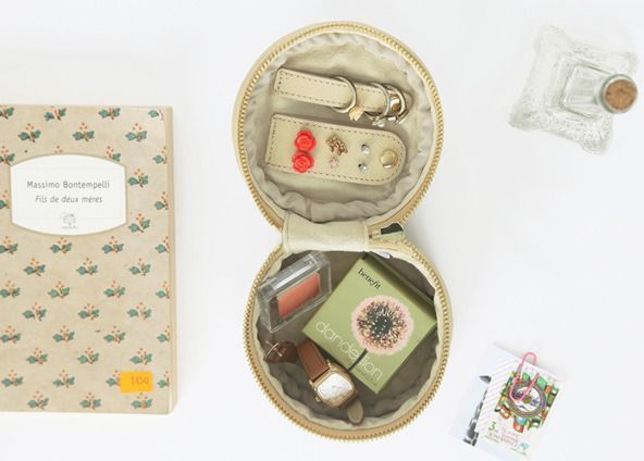 MochiThings: Mini Round Jewelry Pouch