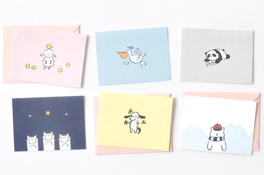 MochiThings: Mini Animal Buddy Card