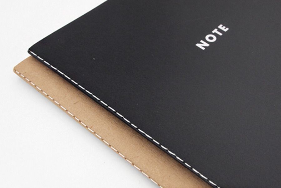 MochiThings: Basic Stitched Plain Notebook