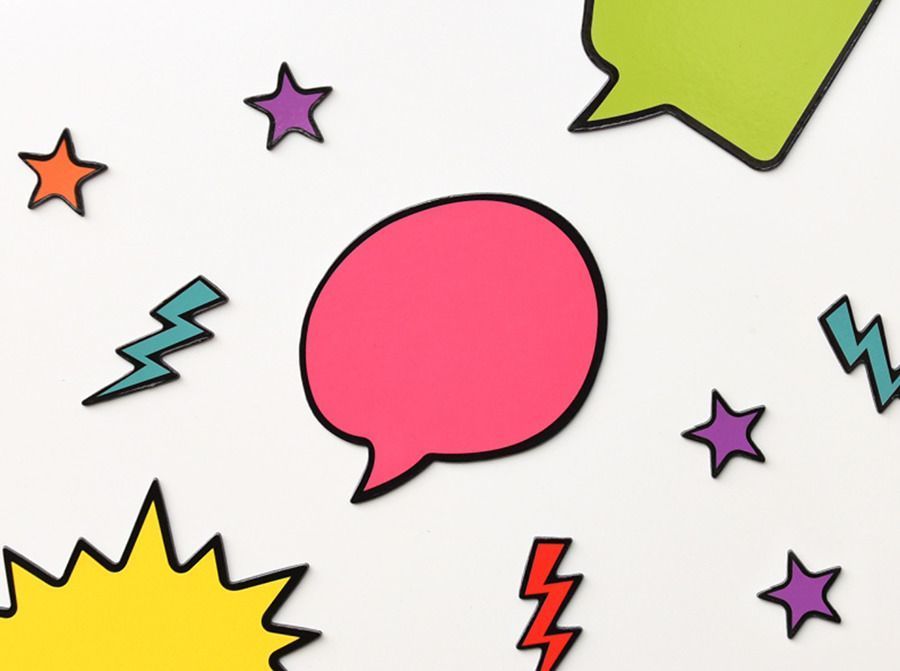 MochiThings: Speech Bubble Magnet Set