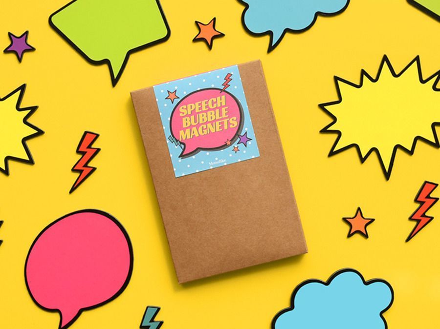 MochiThings: Speech Bubble Magnet Set