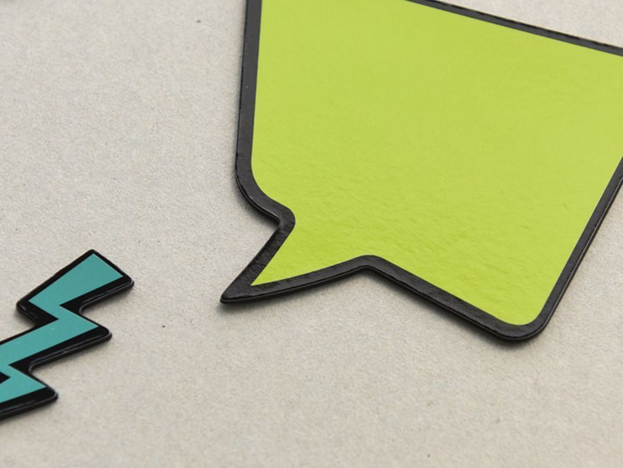 MochiThings: Speech Bubble Magnet Set