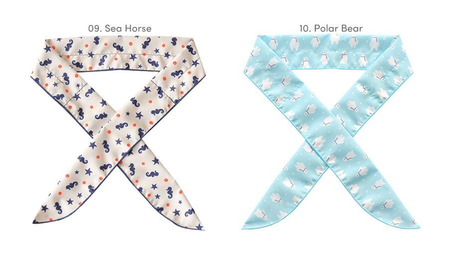 MochiThings: Pattern Cooling Scarf