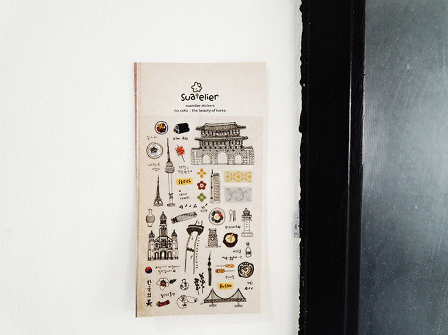 MochiThings: The Beauty of Korea Deco Sticker