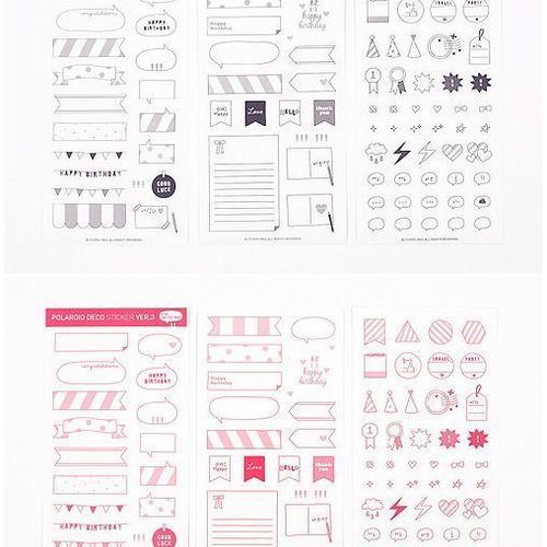 MochiThings: Instax Deco Sticker v5