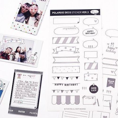 MochiThings: Instax Deco Sticker v5
