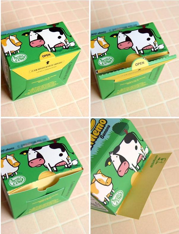 MochiThings: Hello Cow Milk Notepad