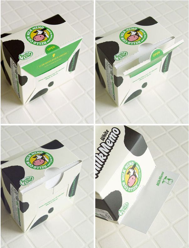 MochiThings: Hello Cow Milk Notepad