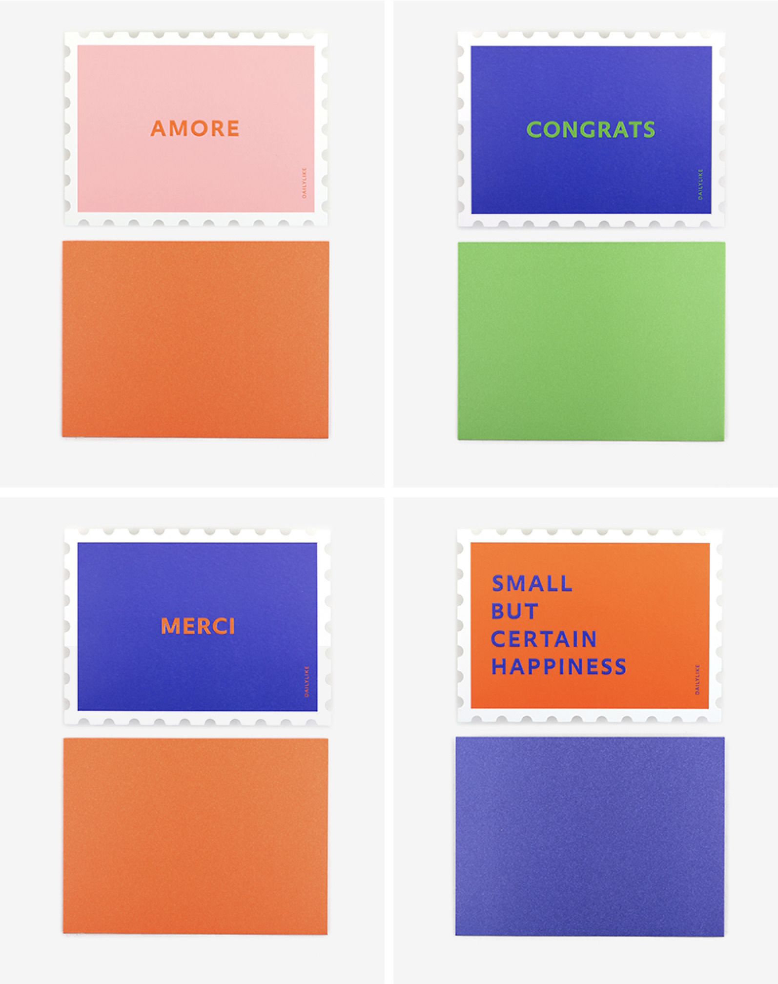 MochiThings: Stamp Message Card