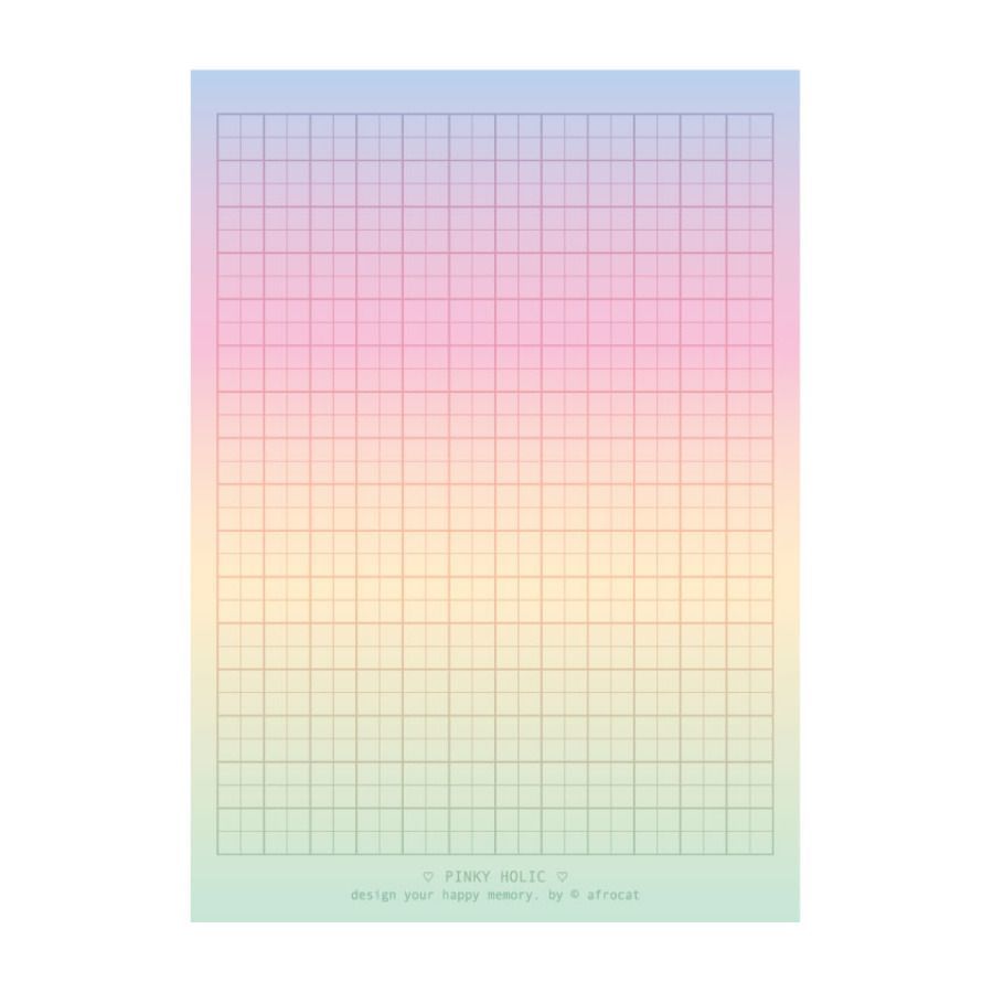 MochiThings: Gradient Letter Notepad