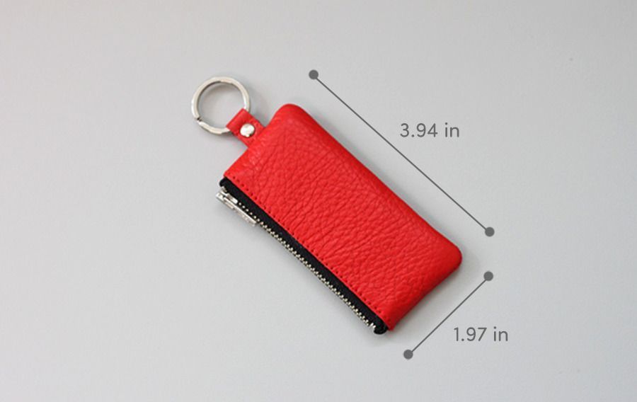 MochiThings: Genuine Leather Mini Pocket Key Ring