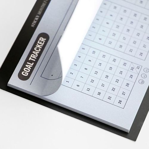 MochiThings: Monthly Goal Tracking Sticky Note