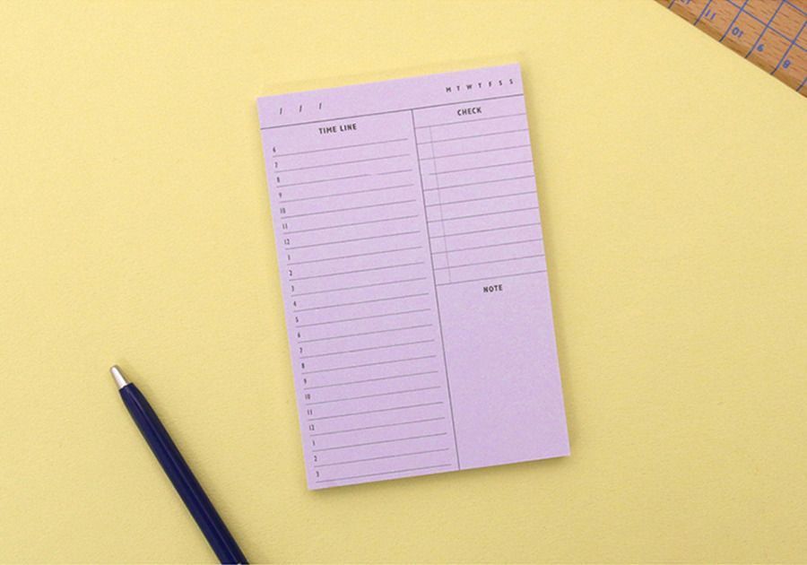 MochiThings: Daily Timeline Planning Notepad