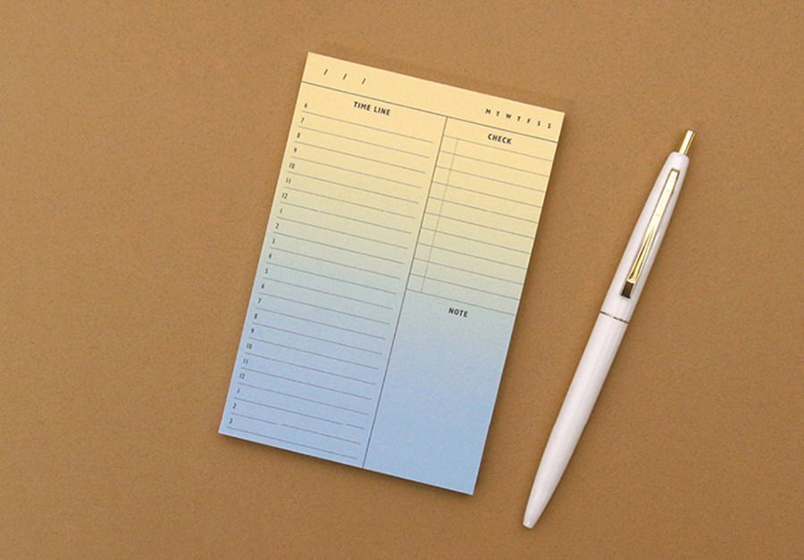 MochiThings: Daily Timeline Planning Notepad