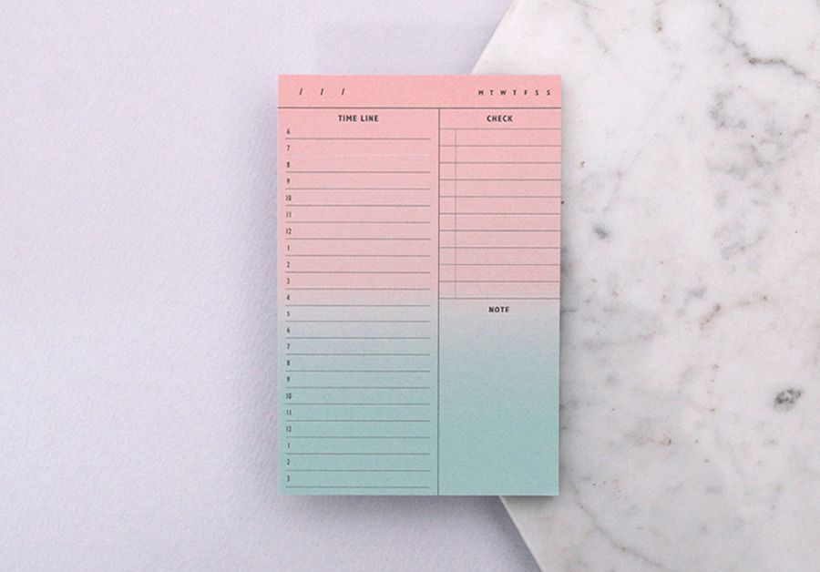 MochiThings: Daily Timeline Planning Notepad