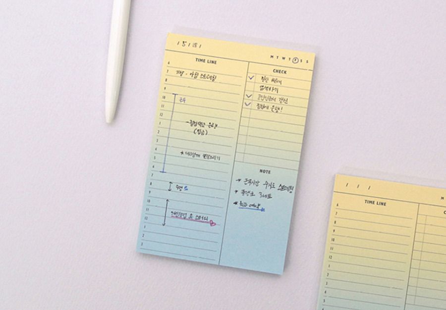 MochiThings: Daily Timeline Planning Notepad