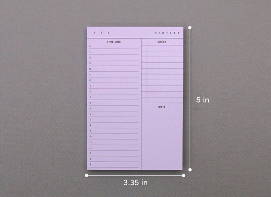 MochiThings: Daily Timeline Planning Notepad
