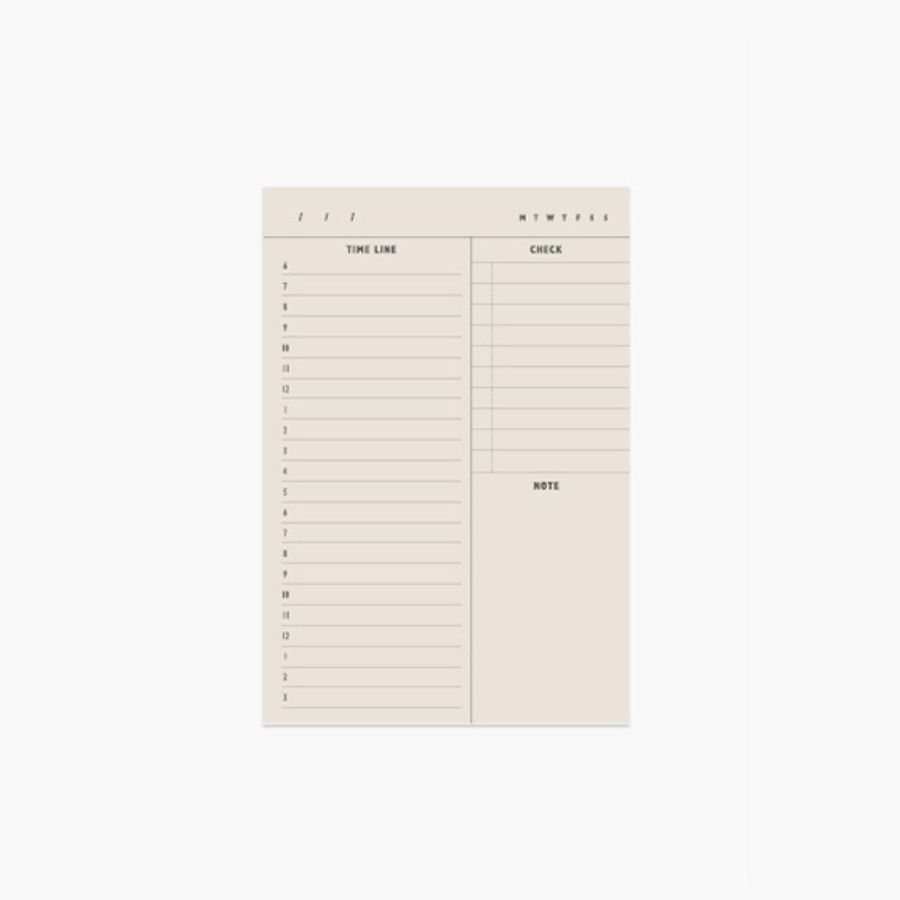 MochiThings: Daily Timeline Planning Notepad
