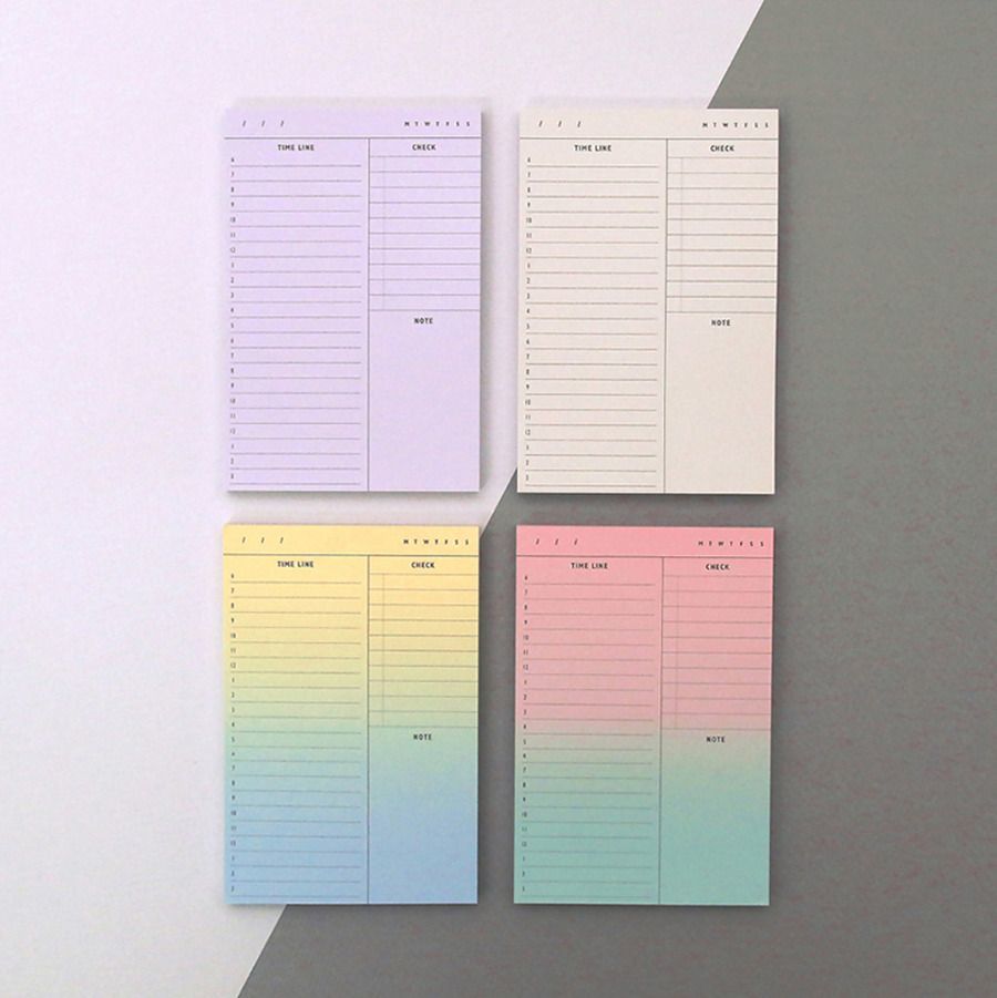 MochiThings: Daily Timeline Planning Notepad