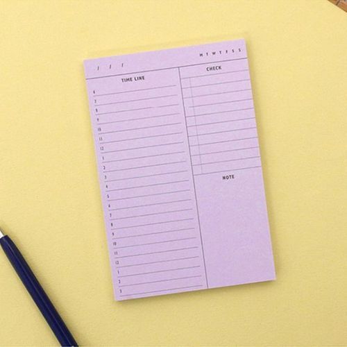 MochiThings: Daily Timeline Planning Notepad