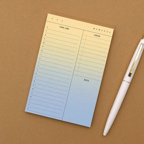 MochiThings: Daily Timeline Planning Notepad