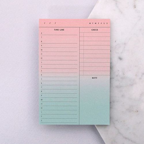 MochiThings: Daily Timeline Planning Notepad