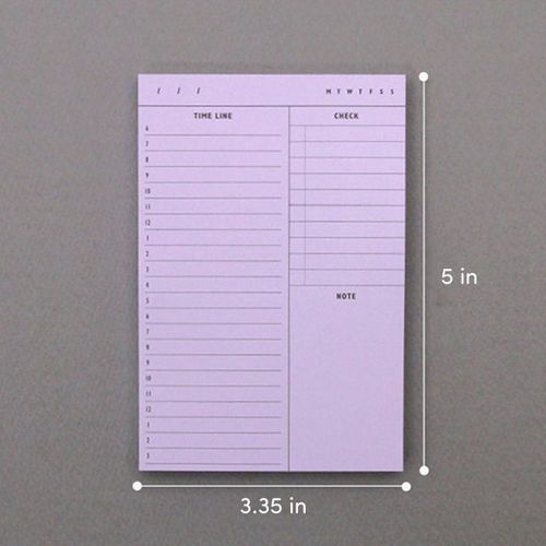 MochiThings: Daily Timeline Planning Notepad
