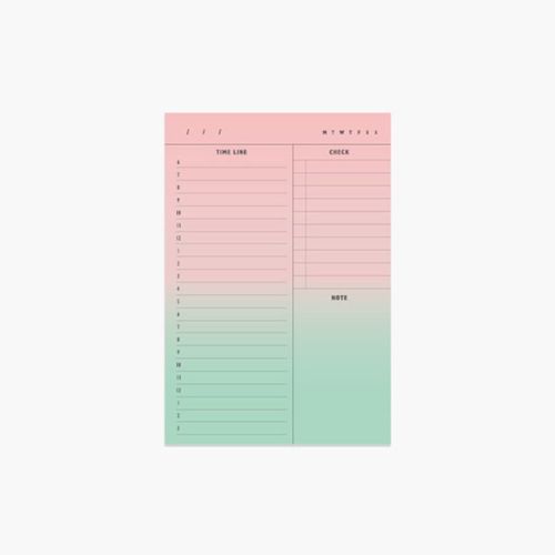 MochiThings: Daily Timeline Planning Notepad