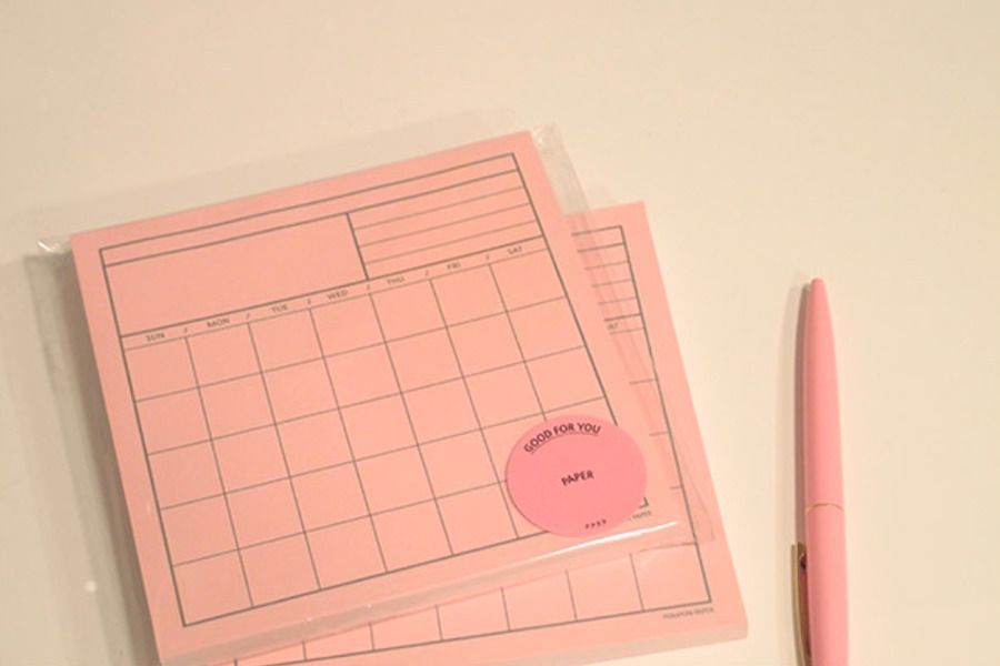 MochiThings: Monthly Keeping Notepad