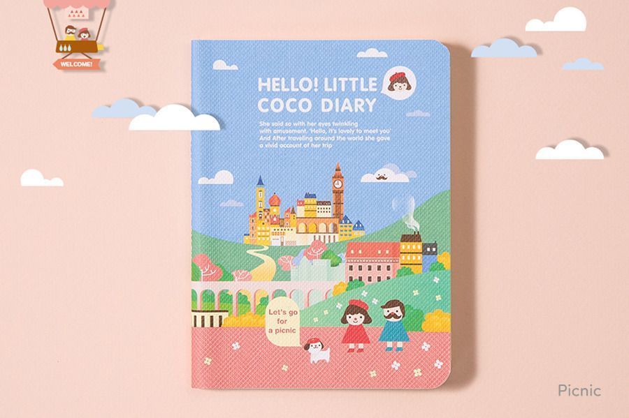 MochiThings: 2019 Hello Little Coco Planner