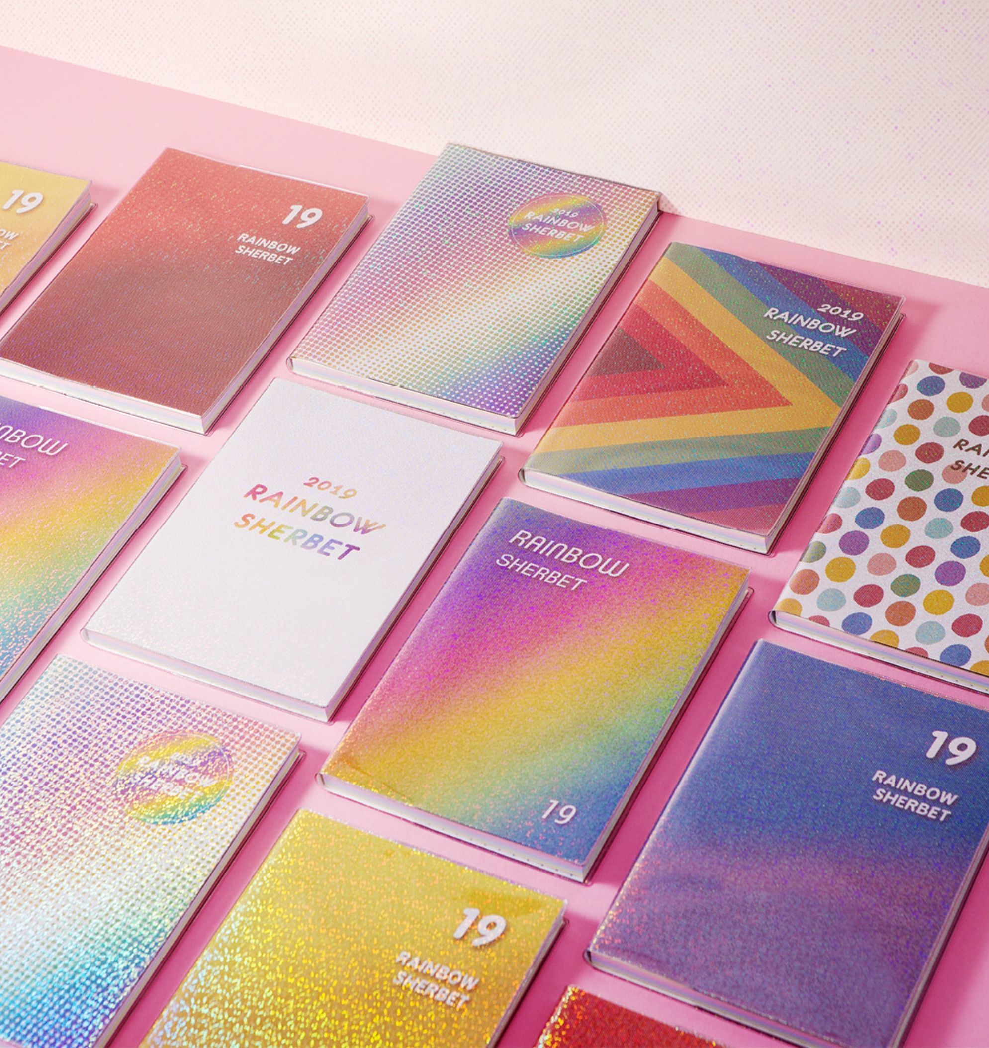 MochiThings: 2019 Rainbow Sherbet Daily Planner