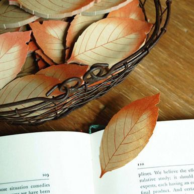 MochiThings: Fall Leaf Sticky Note