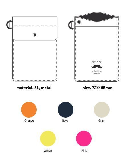 MochiThings: Colorful Slim Card Covered Pocket