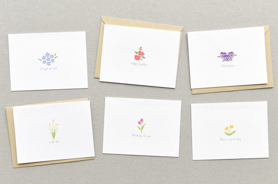 MochiThings: Little Garden Message Mini Card