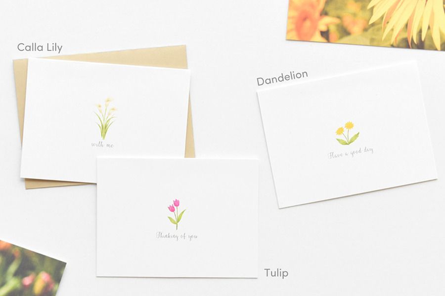 MochiThings: Little Garden Message Mini Card