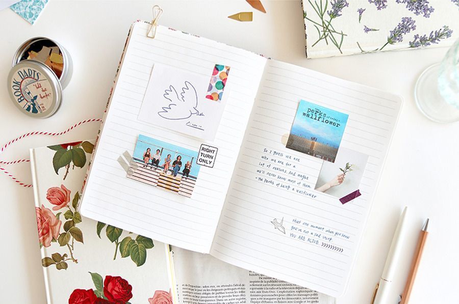 MochiThings: Florence A5 Hardcover Lined Notebook