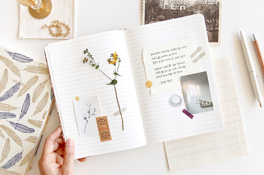 MochiThings: Florence A5 Hardcover Lined Notebook