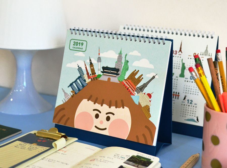MochiThings: 2019 World Trip Calendar
