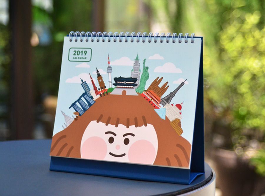 MochiThings: 2019 World Trip Calendar