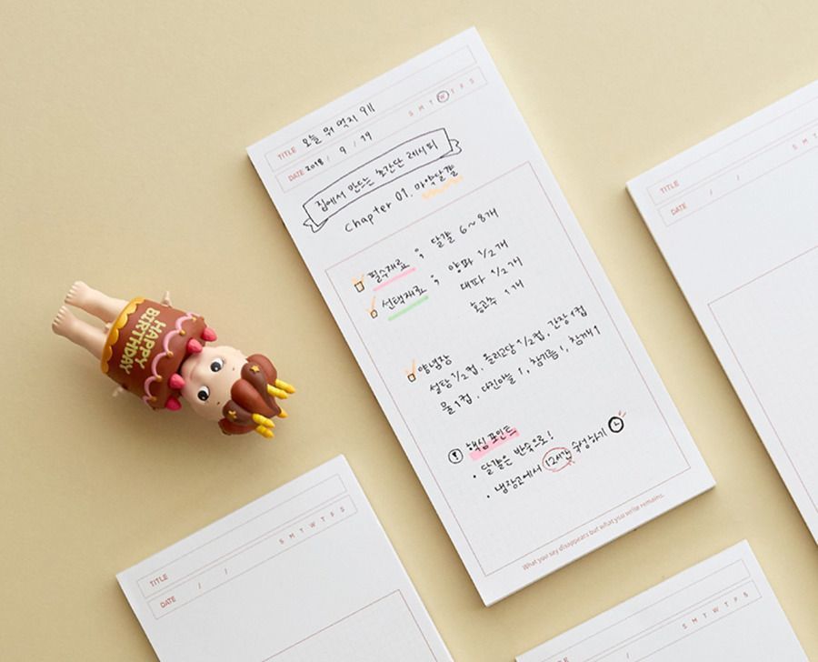 MochiThings: MYO Slim Notepad